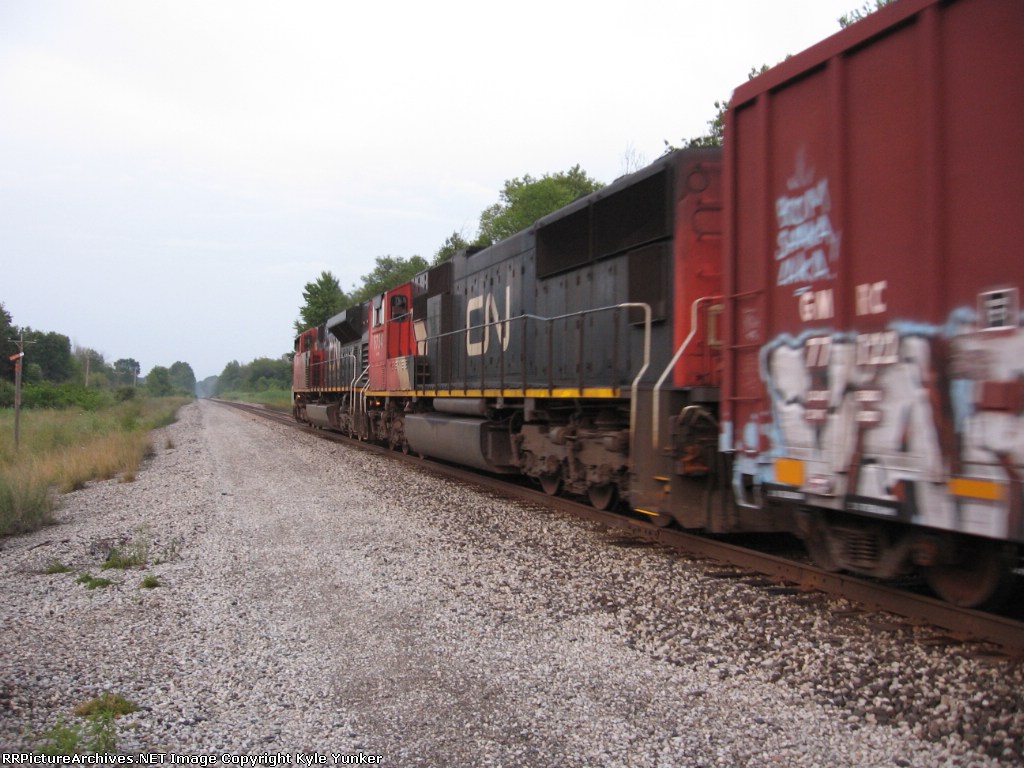 Eastbound freight